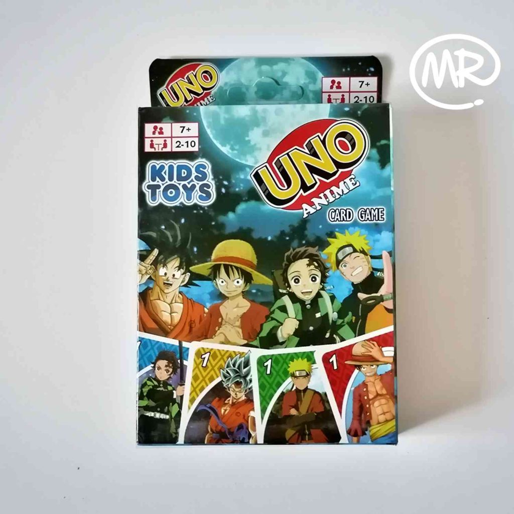 3. Juego cartas UNO – Anime: One Piece – Demon Slayer – Dragon Ball ...