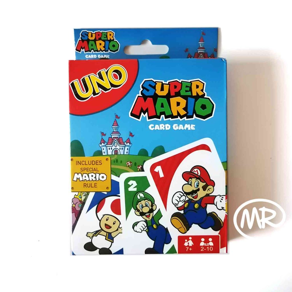 3. Juego cartas UNO – Super Mario Bros – Mundo Roms