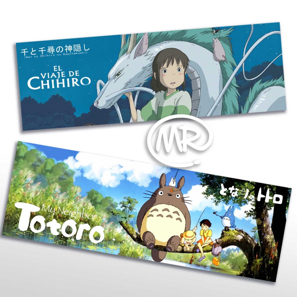 Bookmarks set Studio Ghibli – Mundo Roms